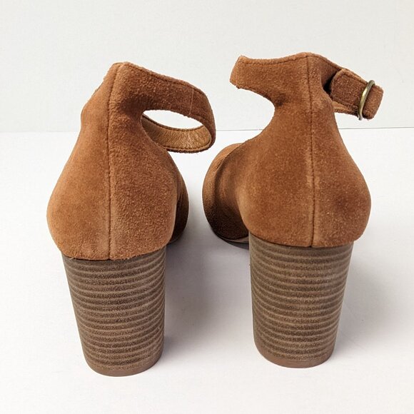 Lucky Brand | Shoes | Lucky Brand Kalicia Dorsay Pumps Caramel Womens ...